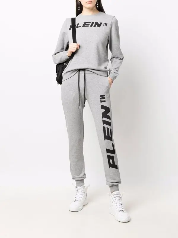 Philipp Plein Logo-print Sweatshirt - Grey