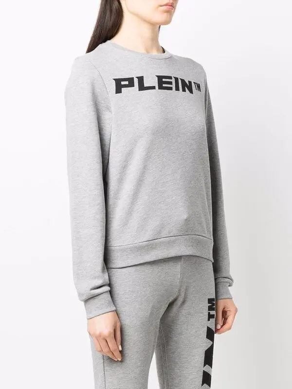 Philipp Plein Logo-print Sweatshirt - Grey