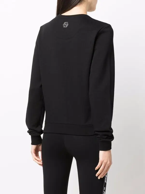 Philipp Plein Logo-print Sweatshirt - Black