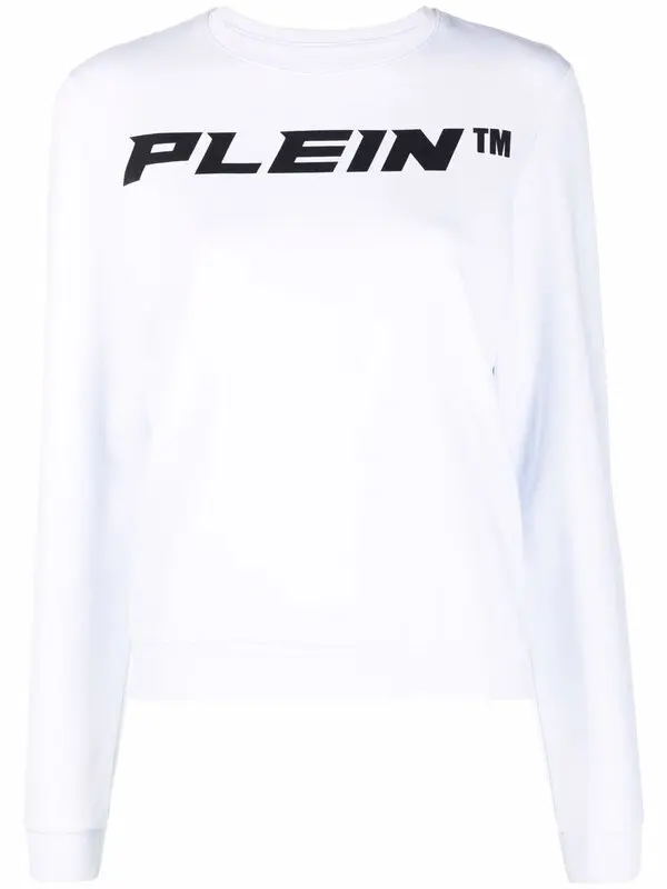 Philipp Plein Logo-print Sweatshirt - White