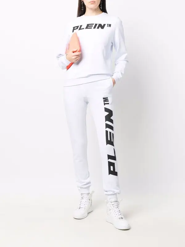 Philipp Plein Logo-print Sweatshirt - White