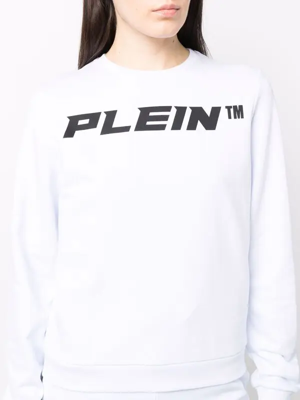 Philipp Plein Logo-print Sweatshirt - White