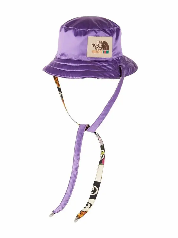 Gucci X The North Face Reversible Bucket Hat - White