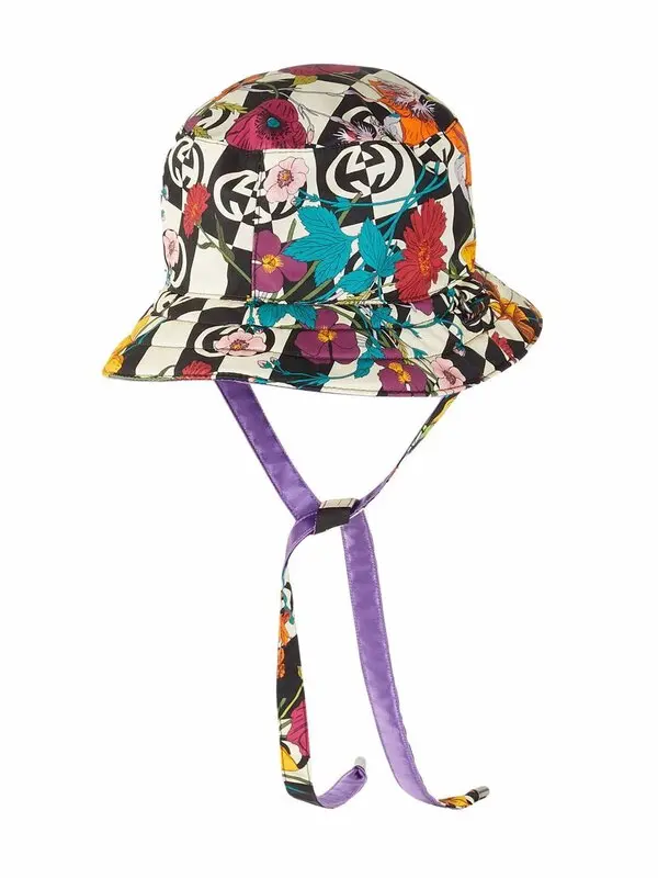THE NORTH FACE x GUCCI バケットハット GUCCI X THE NORTH FACE Black/White Reversible Unisex Bucket