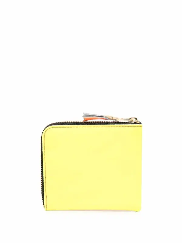 Comme Des Garçons Small Zip-arround Wallet - Pink