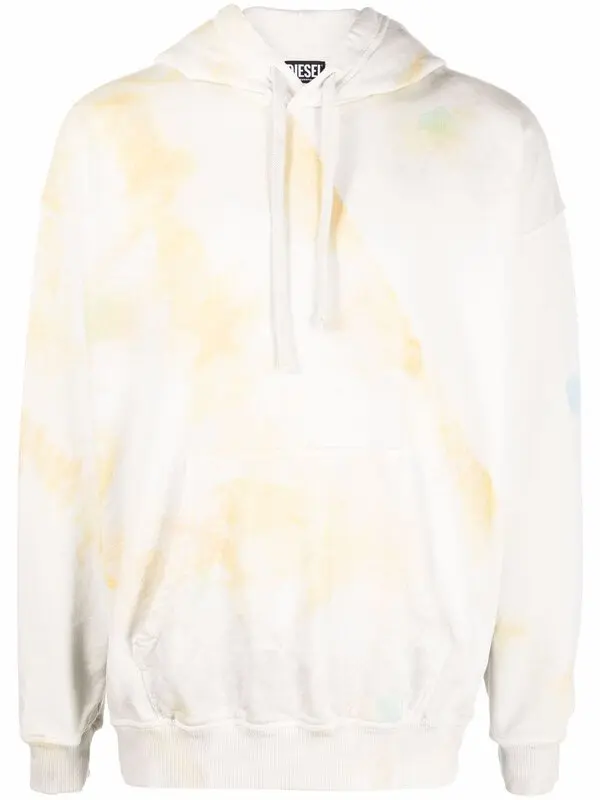 DIESEL Tie-dye Pullover Hoodie