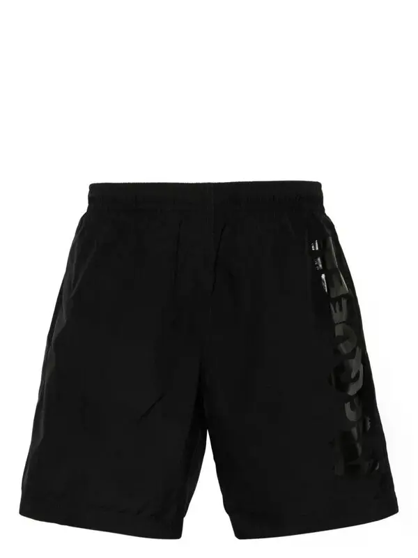 Alexander McQueen Logo-print Swim Shorts