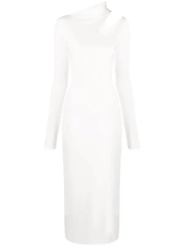 MANURI Bambina Cut-out Dress - White