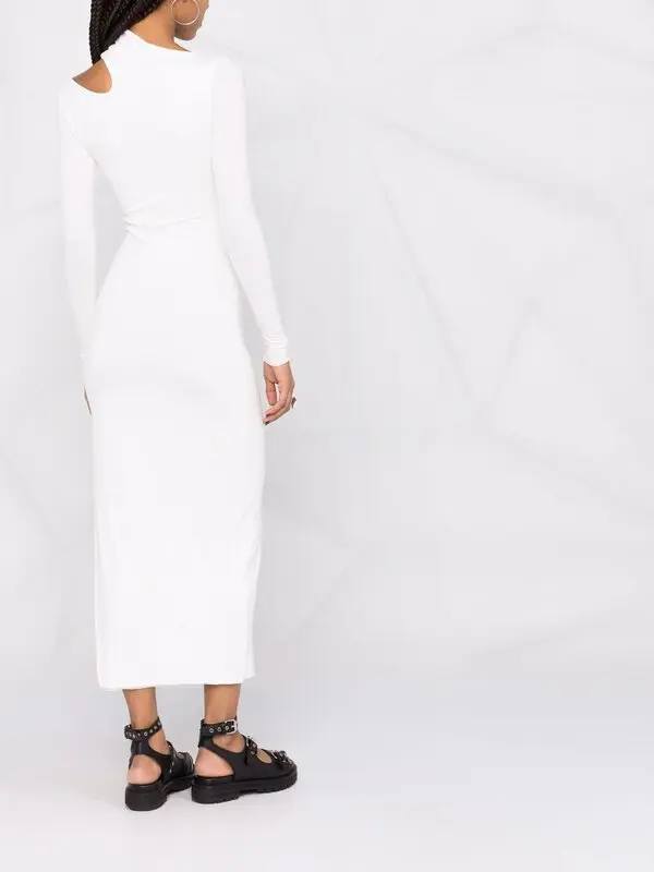 MANURI Bambina Cut-out Dress - White