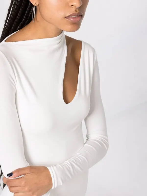 MANURI Bambina Cut-out Dress - White