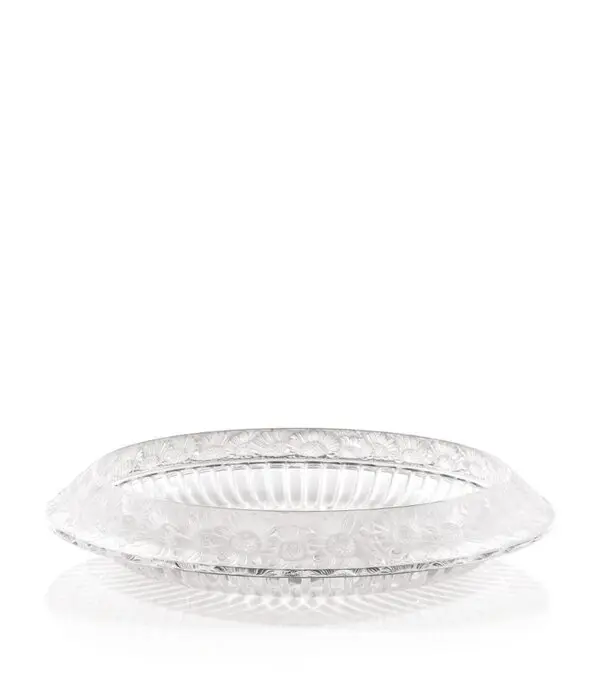 Lalique Crystal Marguerites Bowl