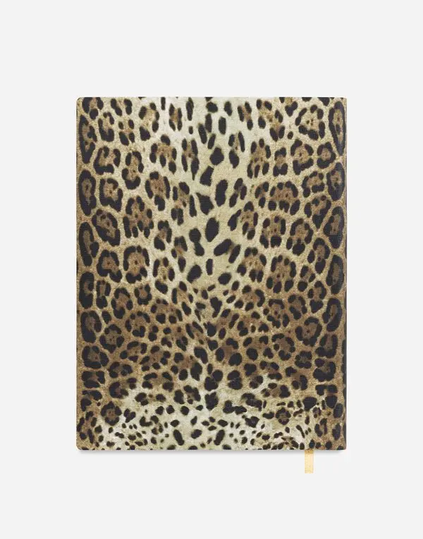Dolce & Gabbana Large Blank Notebook Leather Cover