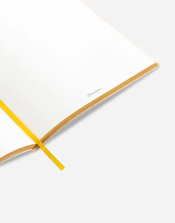 Dolce & Gabbana Large Blank Notebook Textile Cover