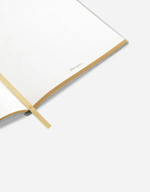Dolce & Gabbana Small Blank Notebook Leather Cover