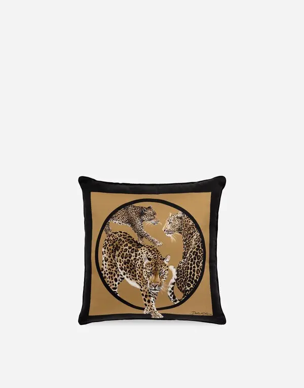 Dolce & Gabbana Silk Twill Cushion Small - Multicolor