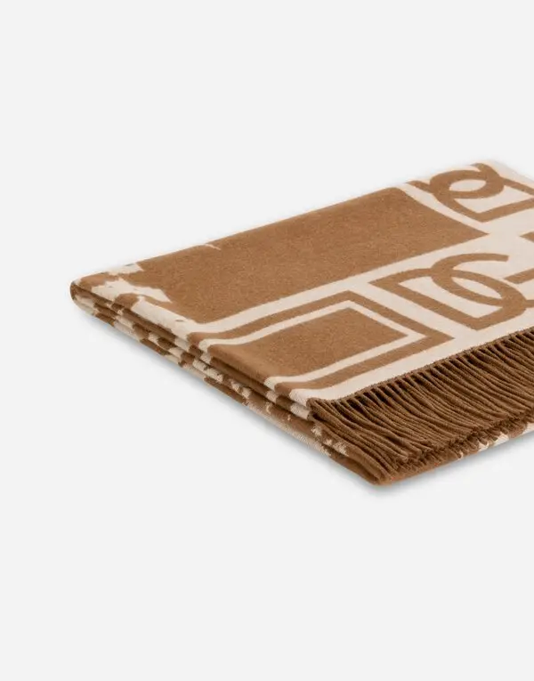 Dolce & Gabbana Cashmere Jacquard Blanket