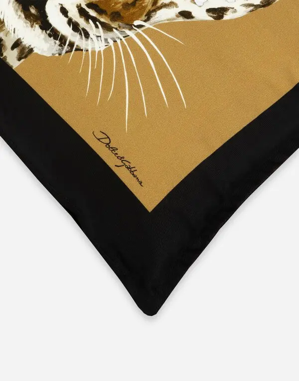 Dolce & Gabbana Canvas Cushion Small