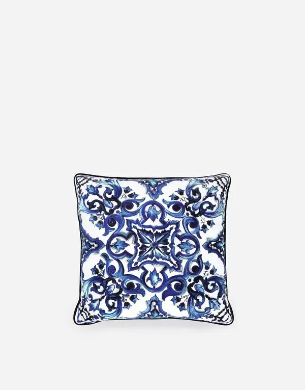 Dolce & Gabbana Velvet Cushion Small - Multicolor