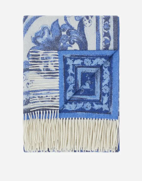 Dolce & Gabbana Cashmere Jacquard Blanket