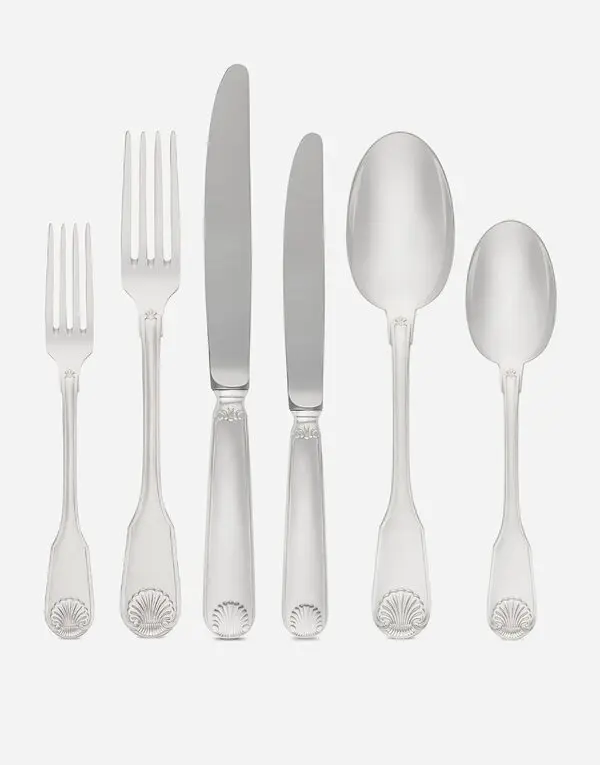 Dolce & Gabbana 6-piece German Silver Flatware Set - Multicolor