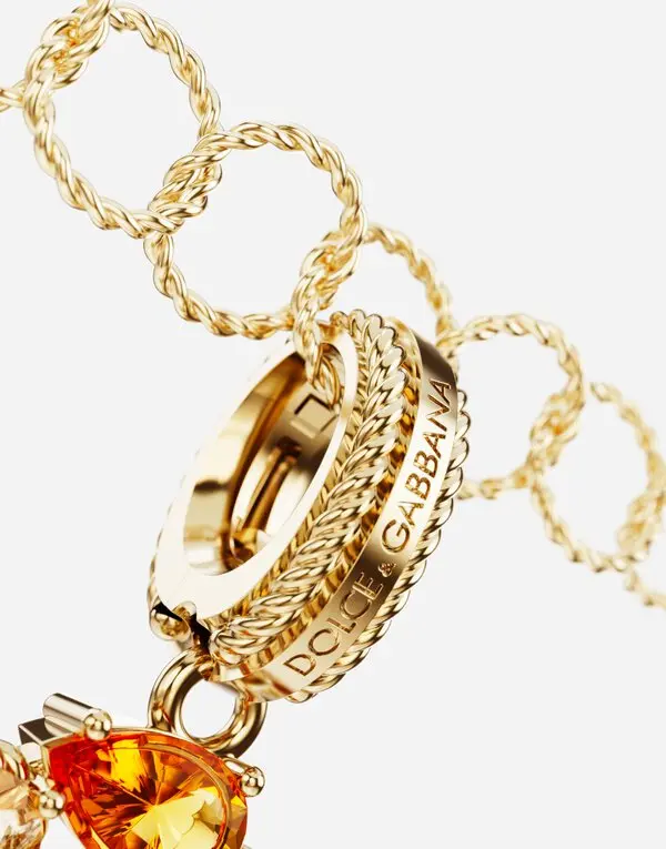 Dolce & Gabbana 18kt Number 9 Pendant