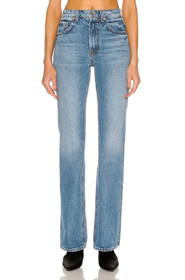 GRLFRND Melanie High-rise Boot-cut Jeans - Lincoln Square
