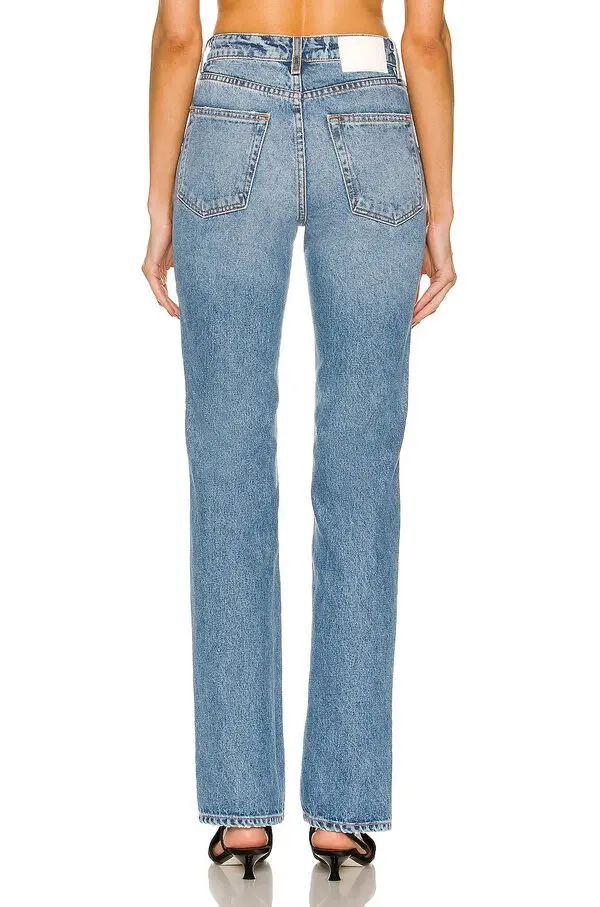 GRLFRND Melanie High-rise Boot-cut Jeans