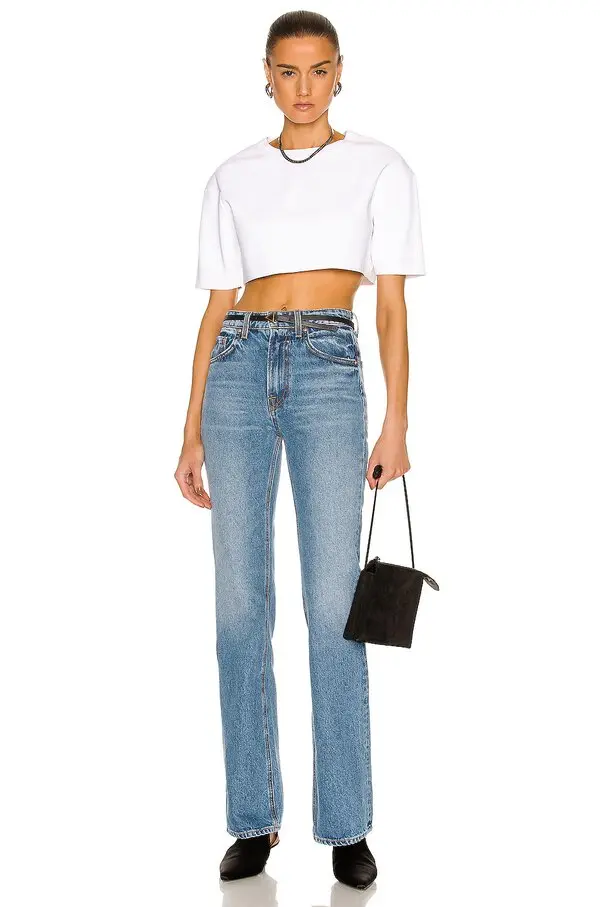 GRLFRND Melanie High-rise Boot-cut Jeans