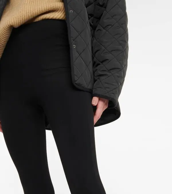 TOTEME Zip High-rise Leggings