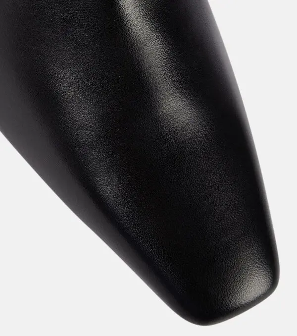 TOTEME 50 Leather Ankle Boots