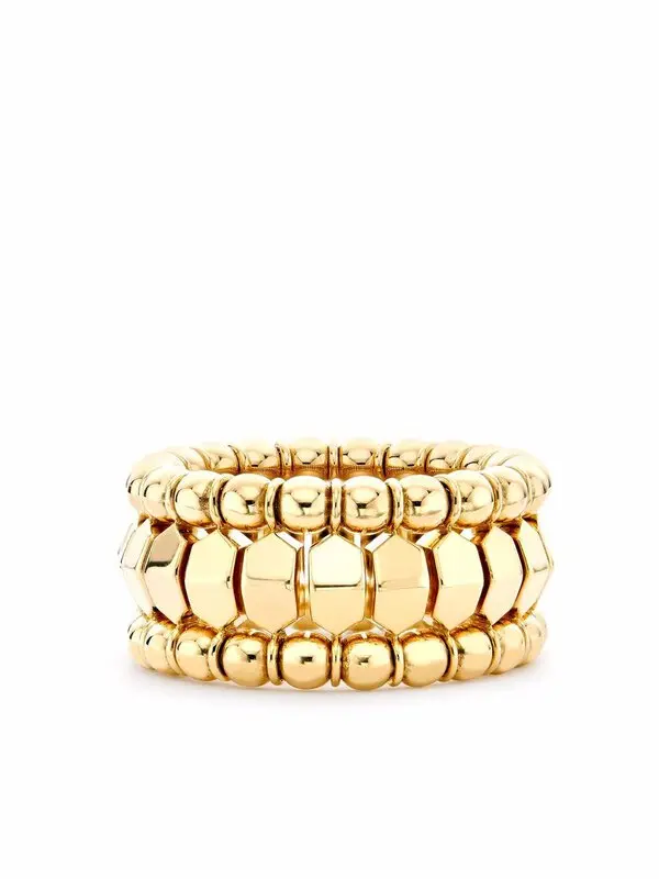 PRAGNELL 18kt Yellow Bohemia Expandable Ring - Gold