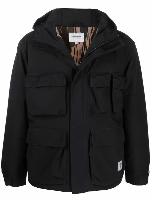 Carhartt Work In Progress Multi-pocket Hooded Jacket
