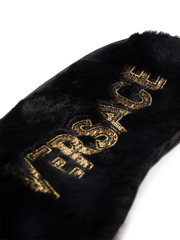 Versace Sequin-logo Sleeping Mask