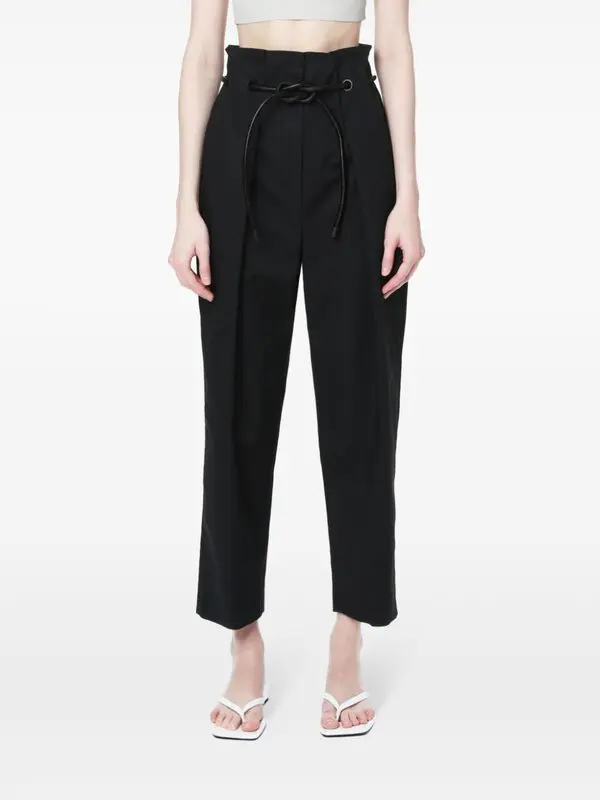 3.1 Phillip Lim Origami Pleated Trousers - Black