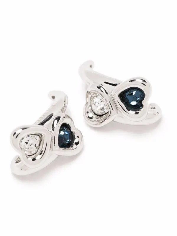 JIWINAIA Heart Charm Earrings