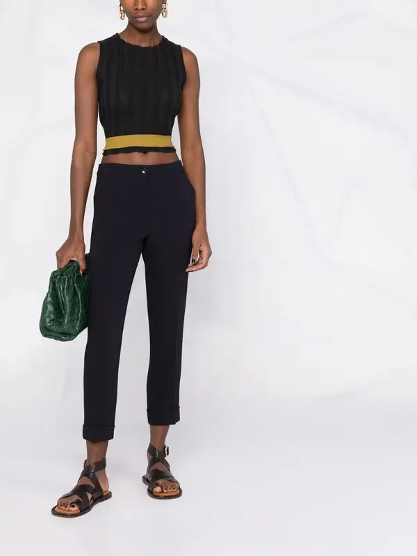 Etro Cropped Tailored Trousers