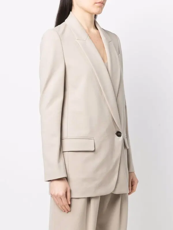 Brunello Cucinelli Notched-lapel Single-breasted Blazer