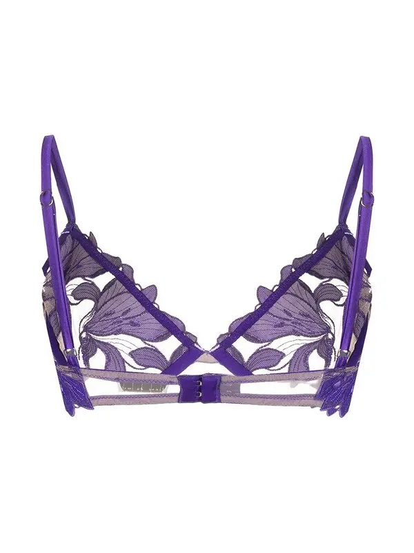 FLEUR DU MAL Lily Plunge Demi Bra