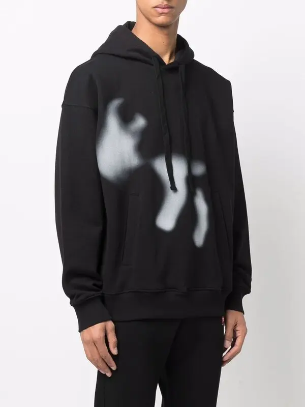 DIESEL® Graphic-print Pullover Hoodie