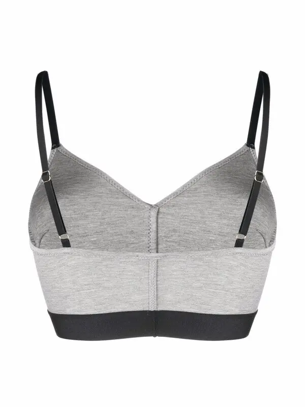 TOM FORD Stretch-modal Crop Top - Grey