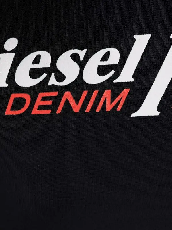 DIESEL® Logo-print Open-back One-piece