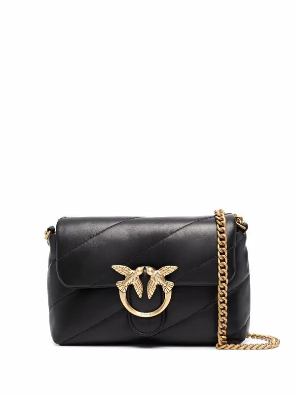 Pinko Classic Love Quilted Shoulder Bag