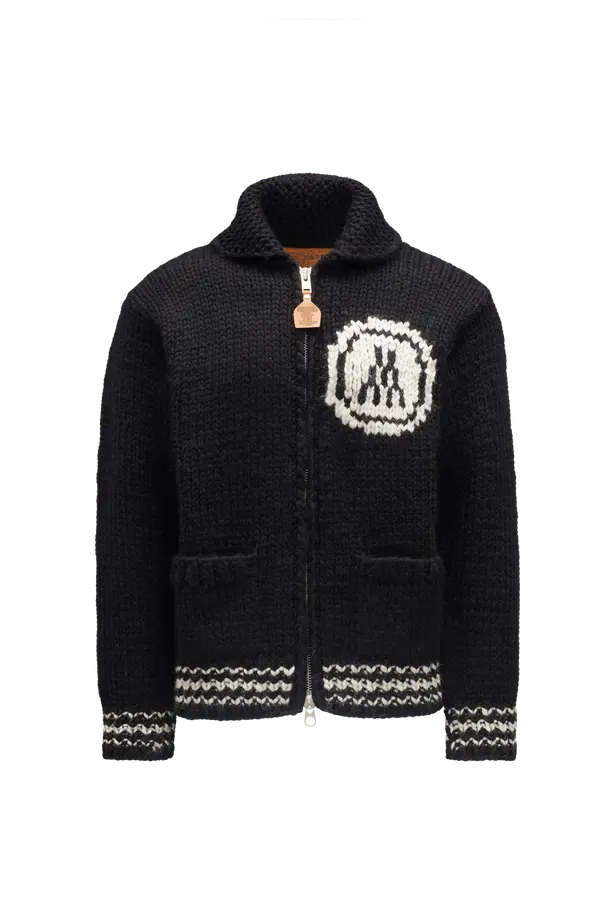 K*e様 MONCLER x FRGMT CARDIGAN Sサイズ Moncler Genius: Moncler x FRGMT Hiroshi Fujiwara オフホワイト 刺繍