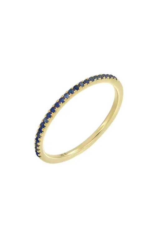 Bony Levy Stackable Sapphire Ring - 18k Yellow Gold Sapphire