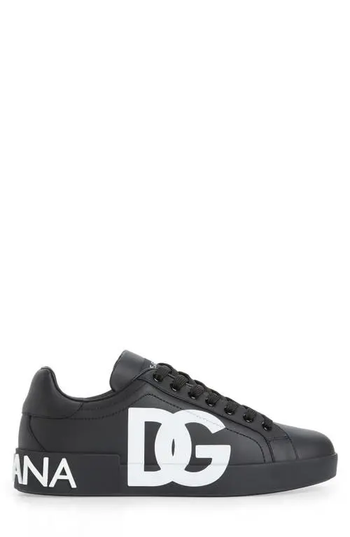 Dolce & Gabbana Portofino Leather Sneakers