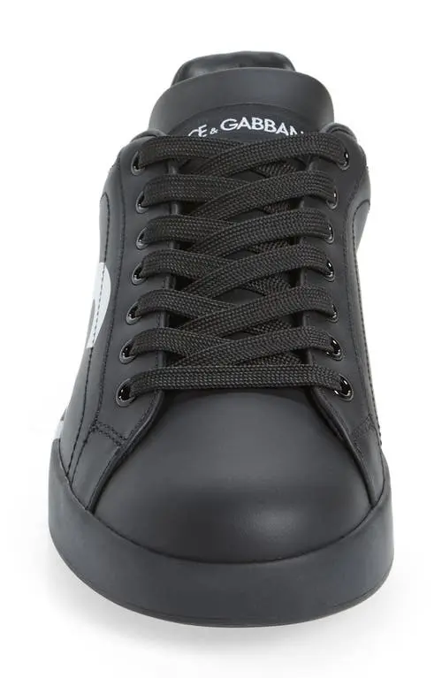 Dolce & Gabbana Portofino Leather Sneakers