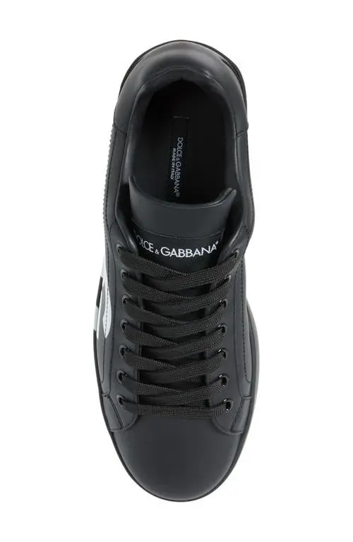 Dolce & Gabbana Portofino Leather Sneakers