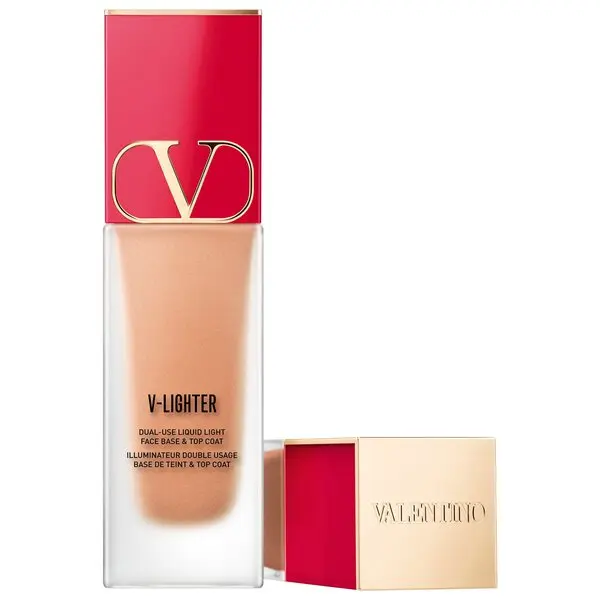 Valentino Garavani V-lighter Illuminating Face Primer And Highlighter With Hyaluronic Acid - Ambra