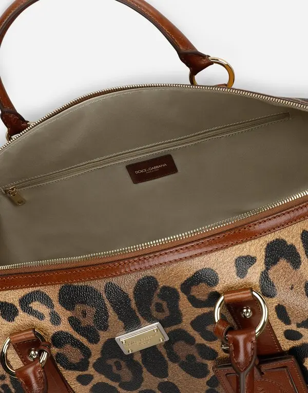 Dolce & Gabbana Leopard-print Crespo Travel Bag