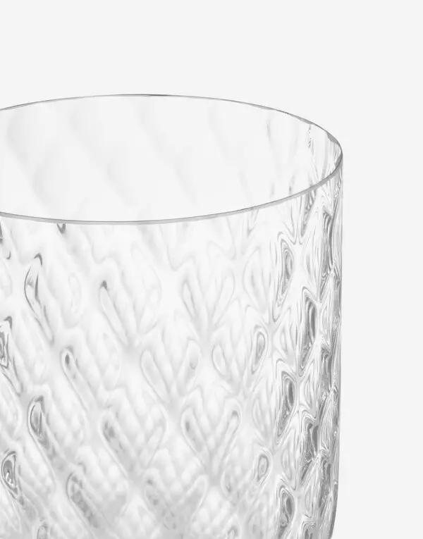 Dolce & Gabbana Hand-blown Murano Red Wine Glass